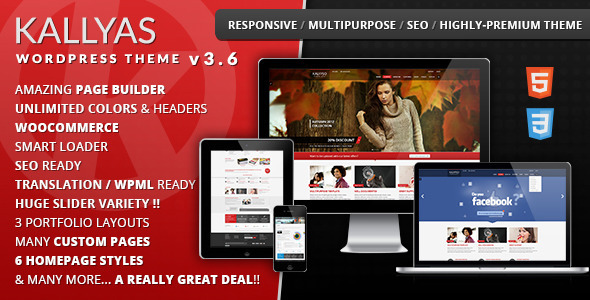 [Get] KALLYAS – Responsive Multi-Purpose WordPress Theme v4.1 – $58 Free Download – eCashMiner