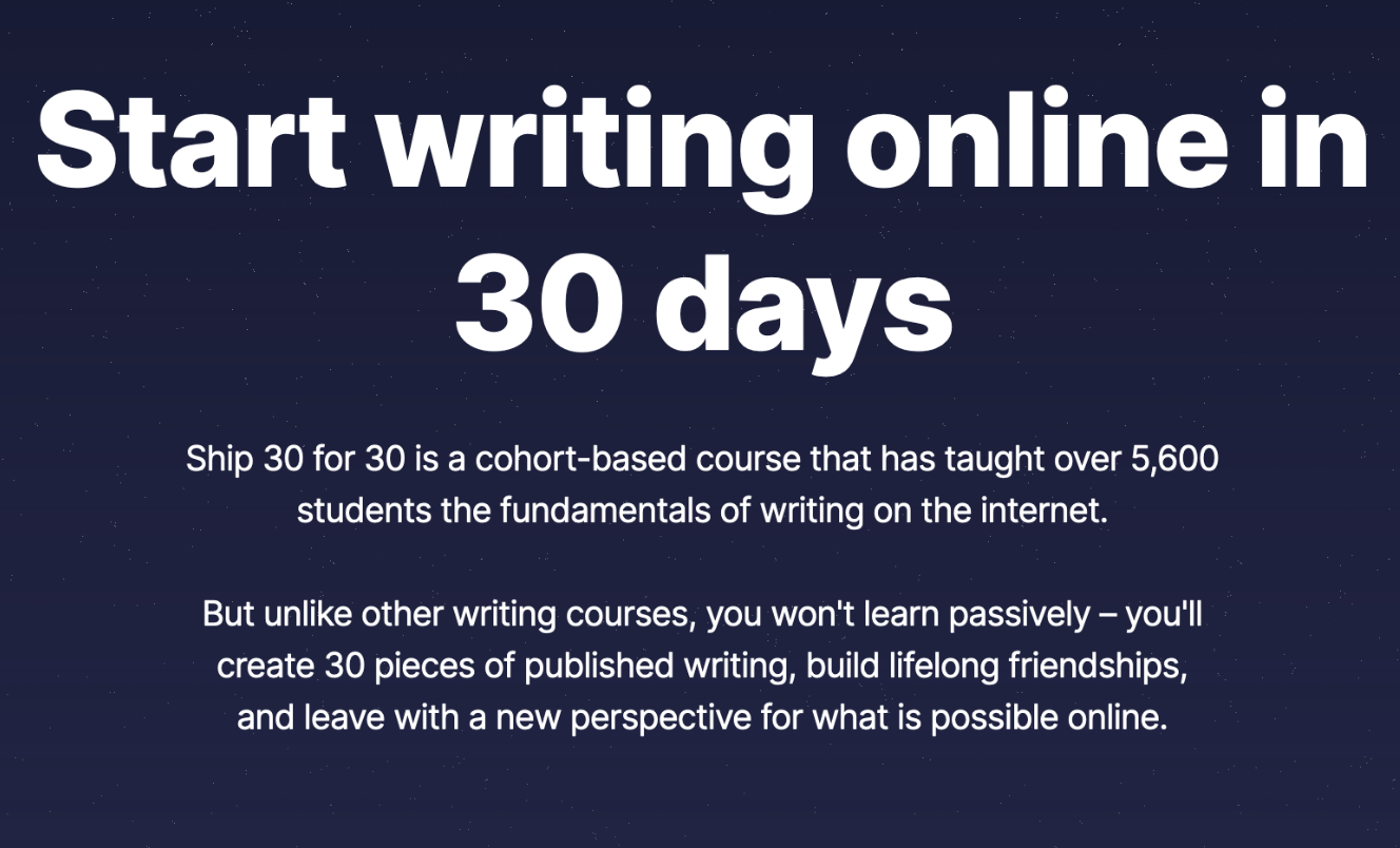 [Get] Dickie Bush – Ship 30 for 30 Free Download – eCashMiner