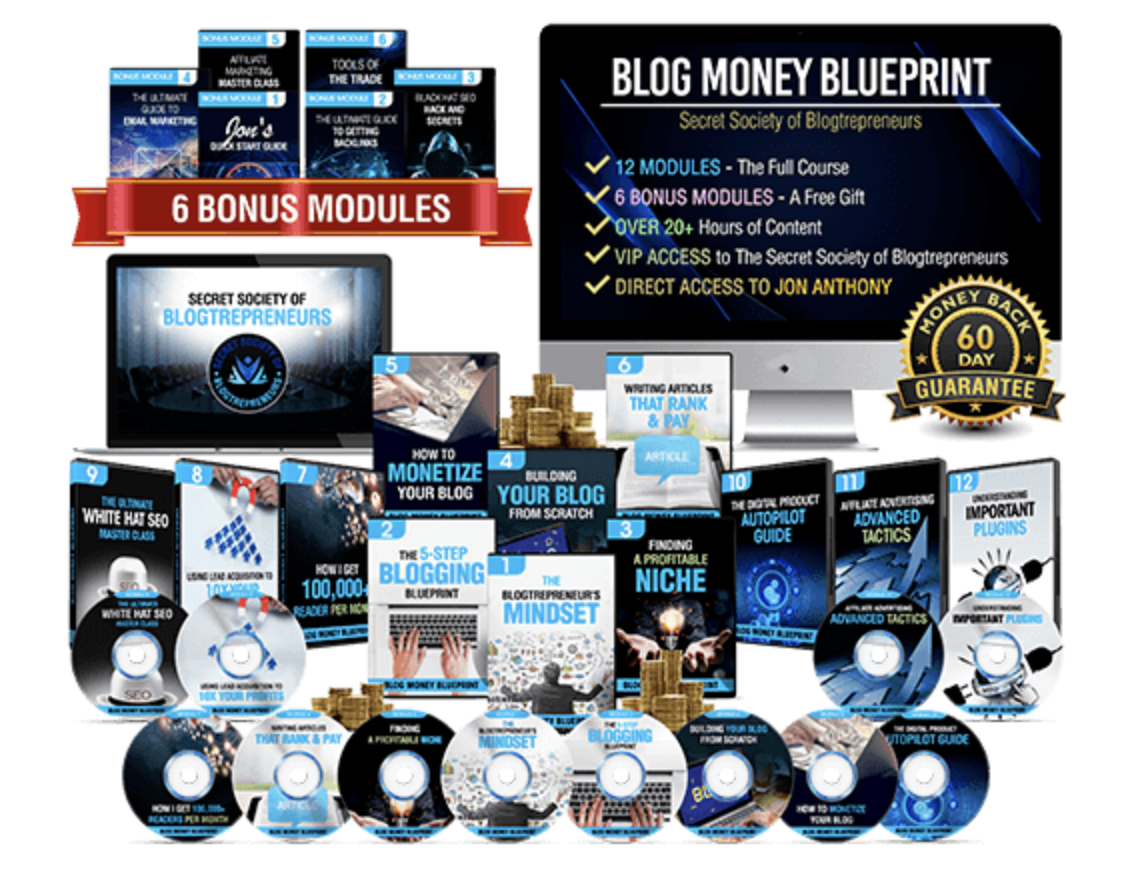 [Get] Jon Antony – Blog Money Blueprint Free Download – eCashMiner