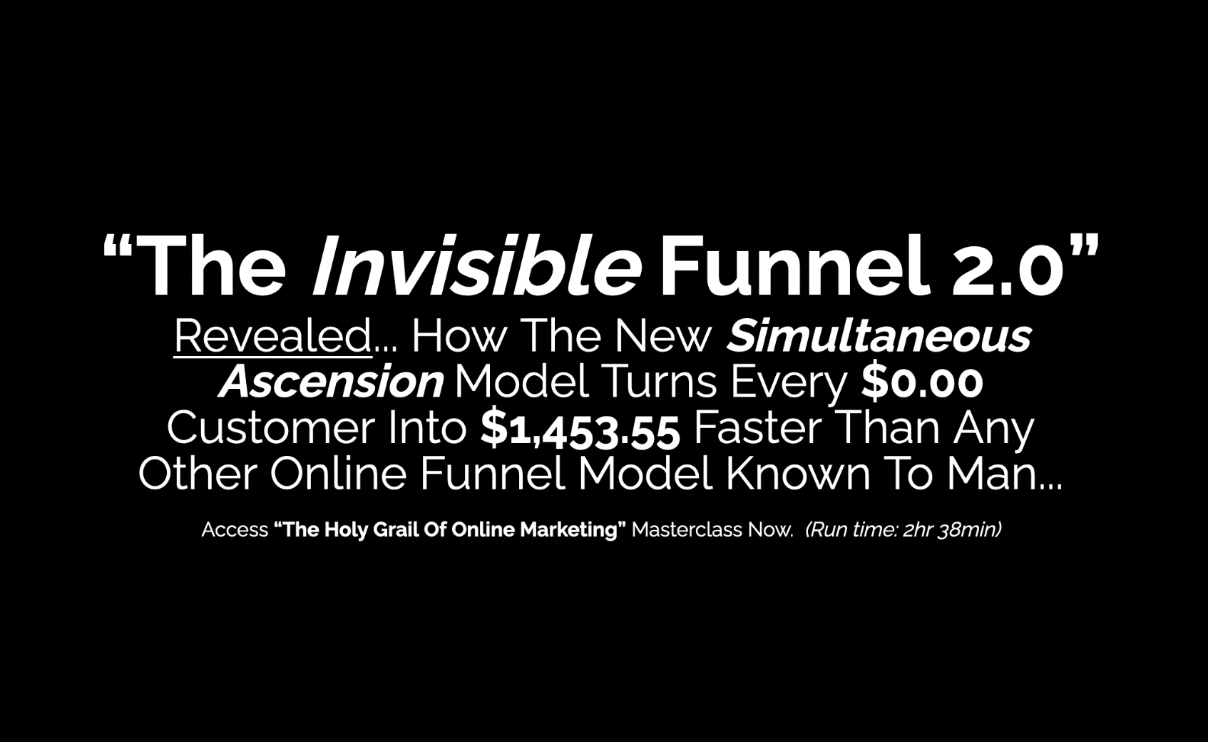 [Get] Daegan Smith – The Invisible Funnel 2.0 Free Download – eCashMiner