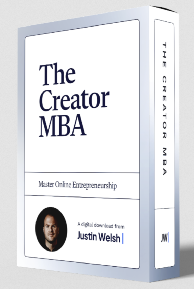 [Get] Justin Welsh – The Creator MBA Free Download – eCashMiner