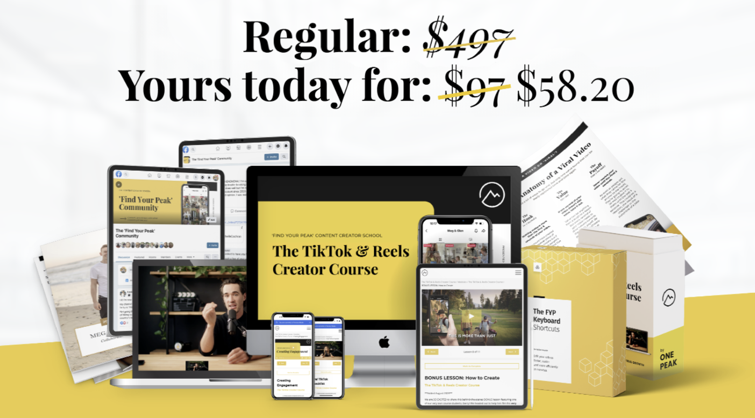 [Get] The Tiktok and Reels Creator Course – One Peak Creative Agency Free Download – eCashMiner