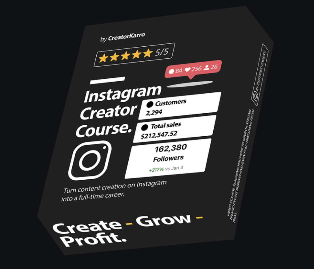 [Get] Karolis Piliponis – The IG Creator Course Free Download – eCashMiner
