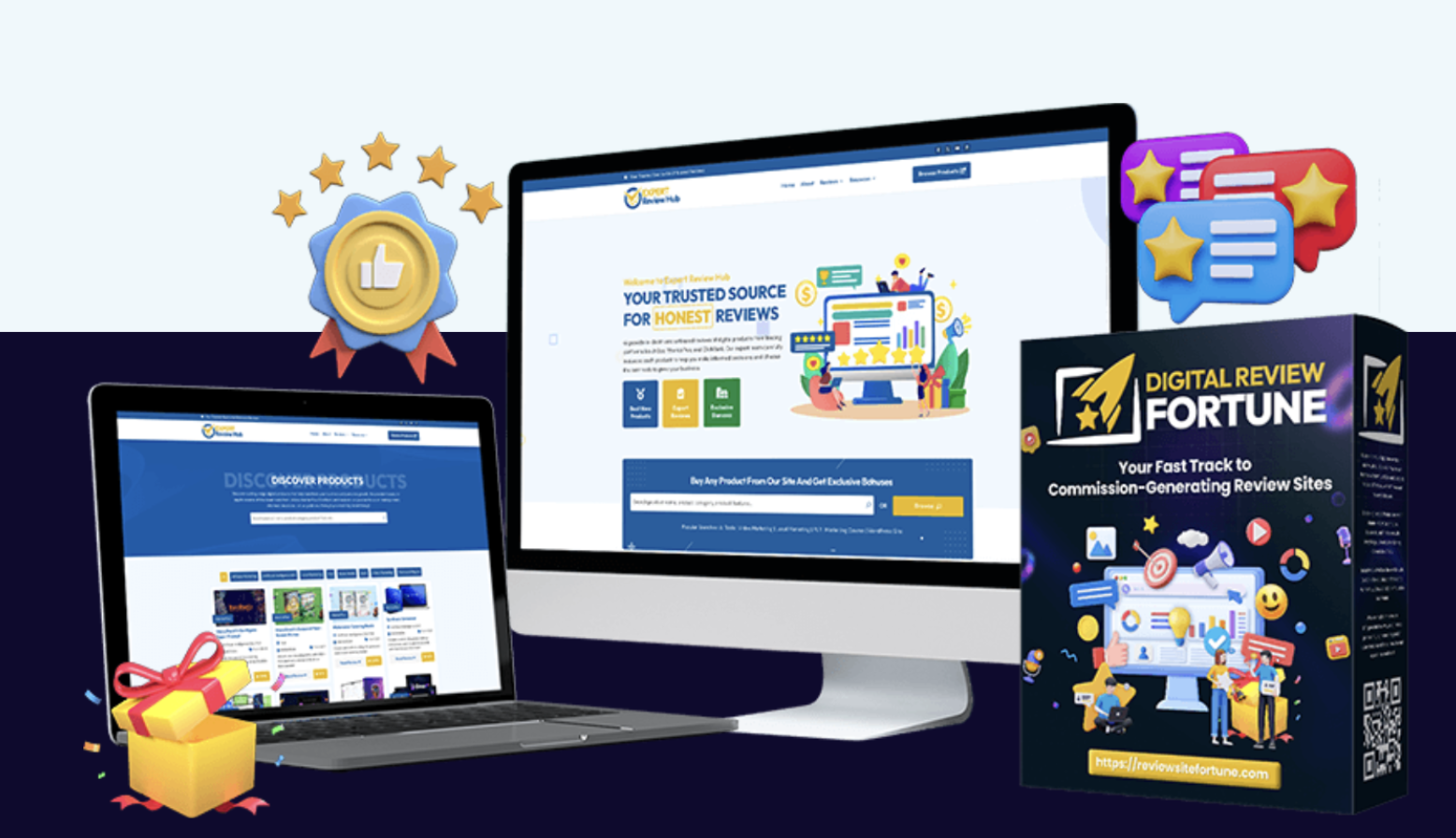 [Get] ReviewSiteFortune – Digital Review Fortune + OTOs Free Download – eCashMiner