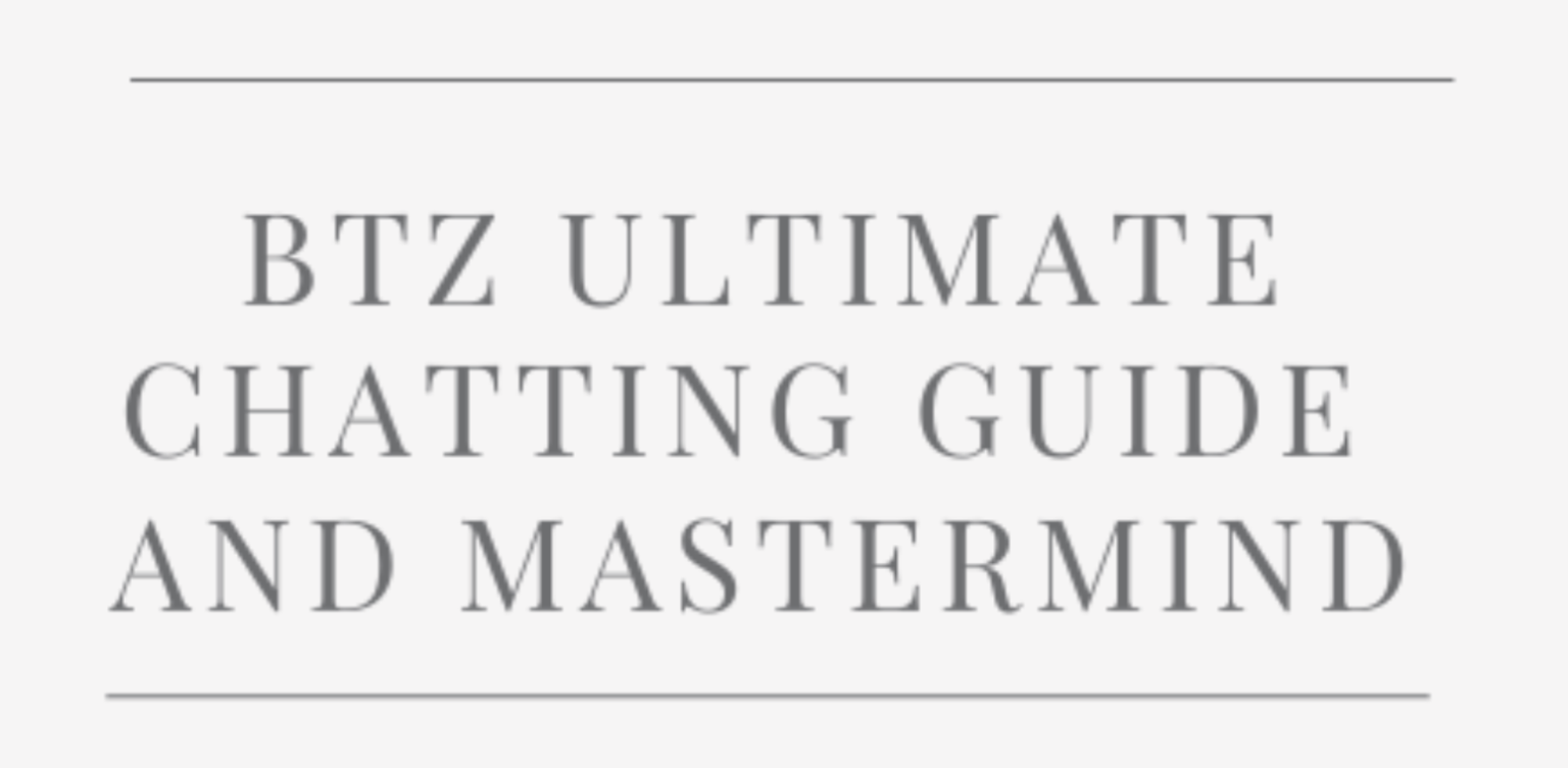 [Get] BTZ – Ultimate OnlyFans Chatting Guide Free Download – eCashMiner